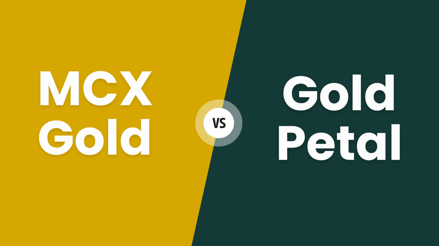 What is MCX Gold and How to Trade in Gold MCX - Gold Price MCX