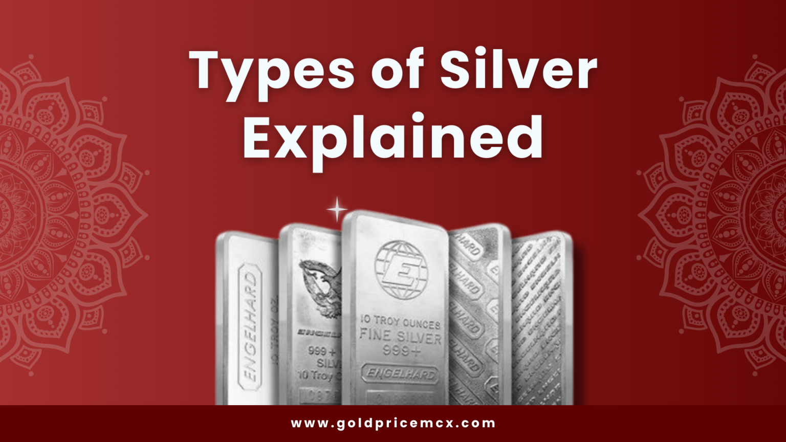 Types of Silver Explained - Gold Price MCX
